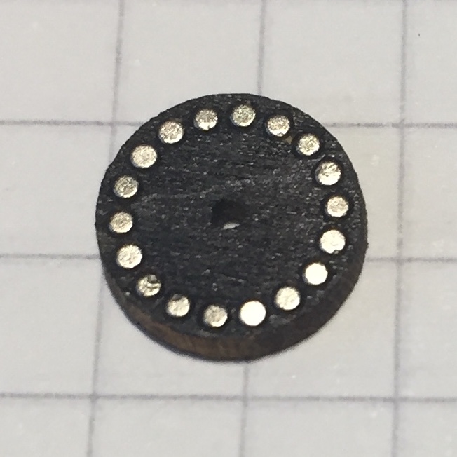 Manufacturing Encoder Disks - Laser Cutting - UKMARS