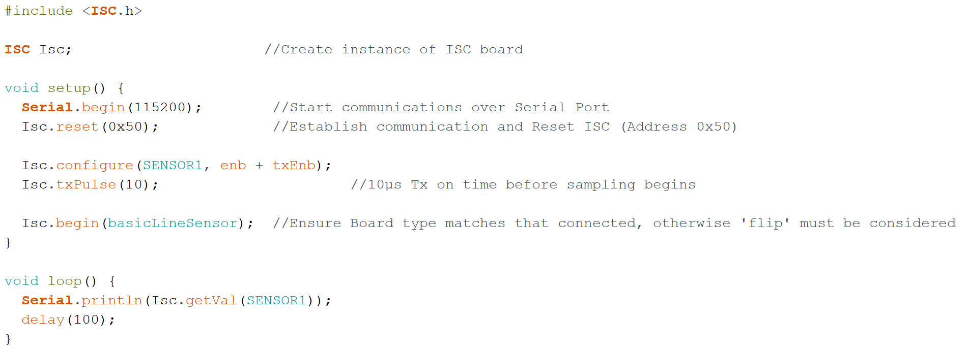 I2C Sensor Controller (ISC) for UKMARSBOT - UKMARS
