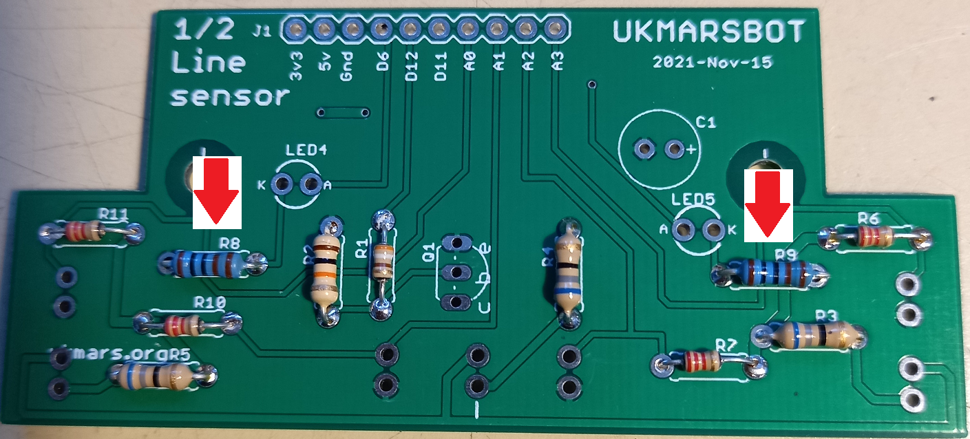 Line Sensor Assemblies - UKMARS