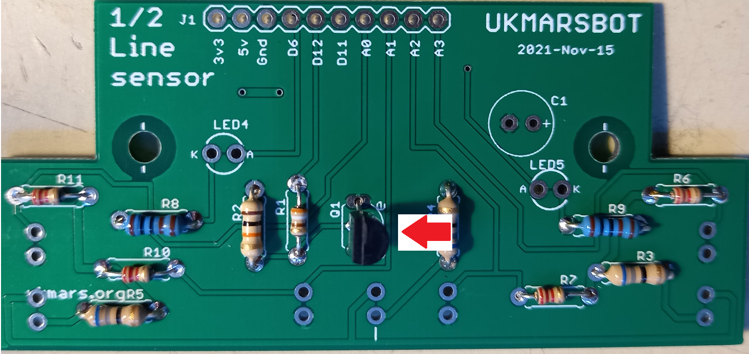 Line Sensor Assemblies - UKMARS