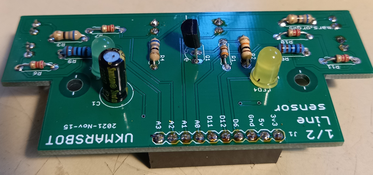 Line Sensor Assemblies - UKMARS