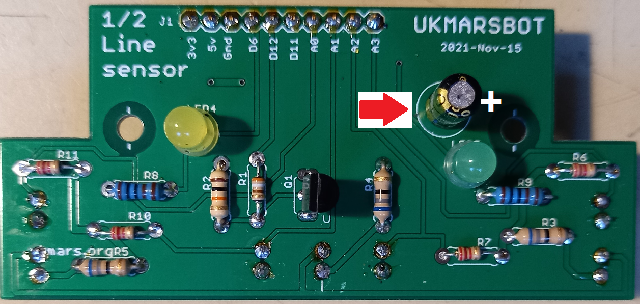 Line Sensor Assemblies - UKMARS