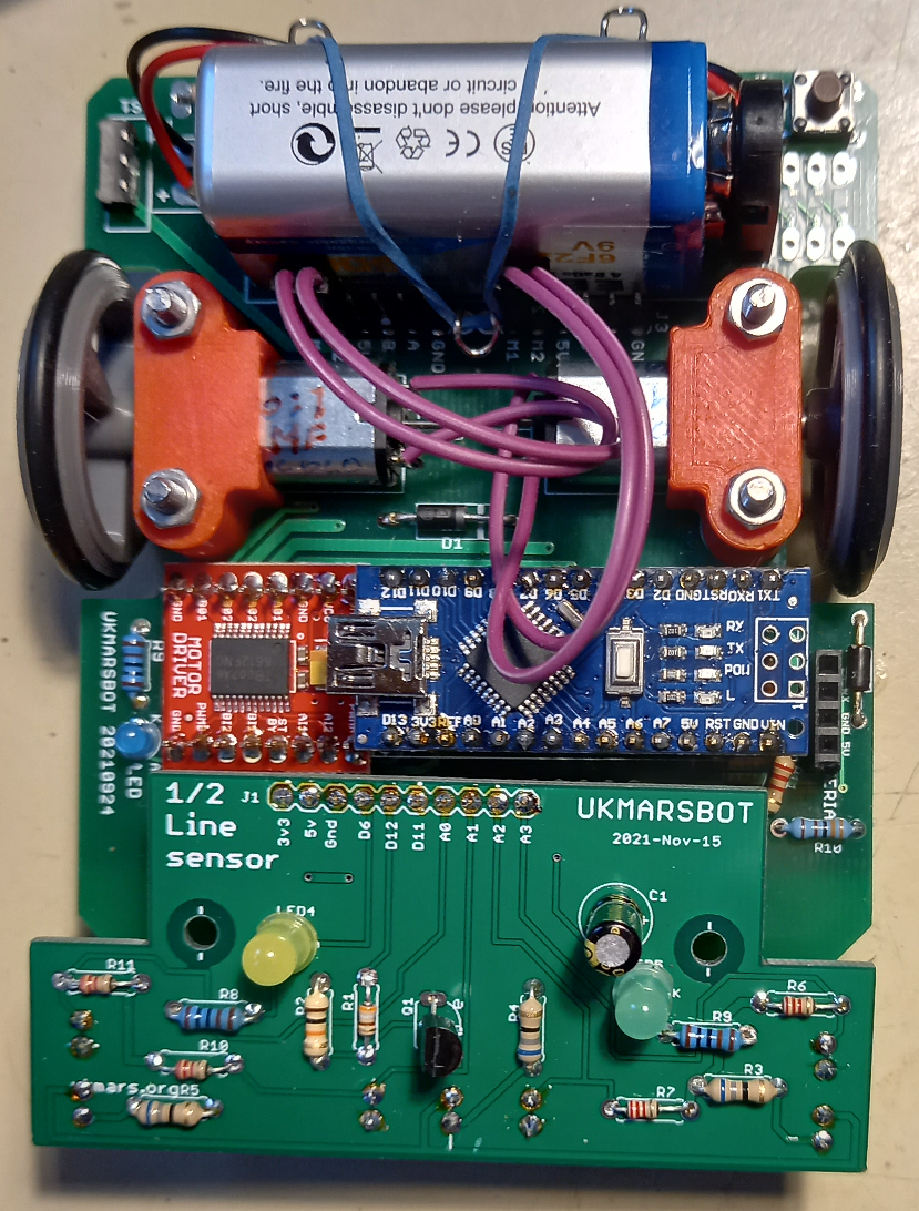 Line Sensor Assemblies - UKMARS