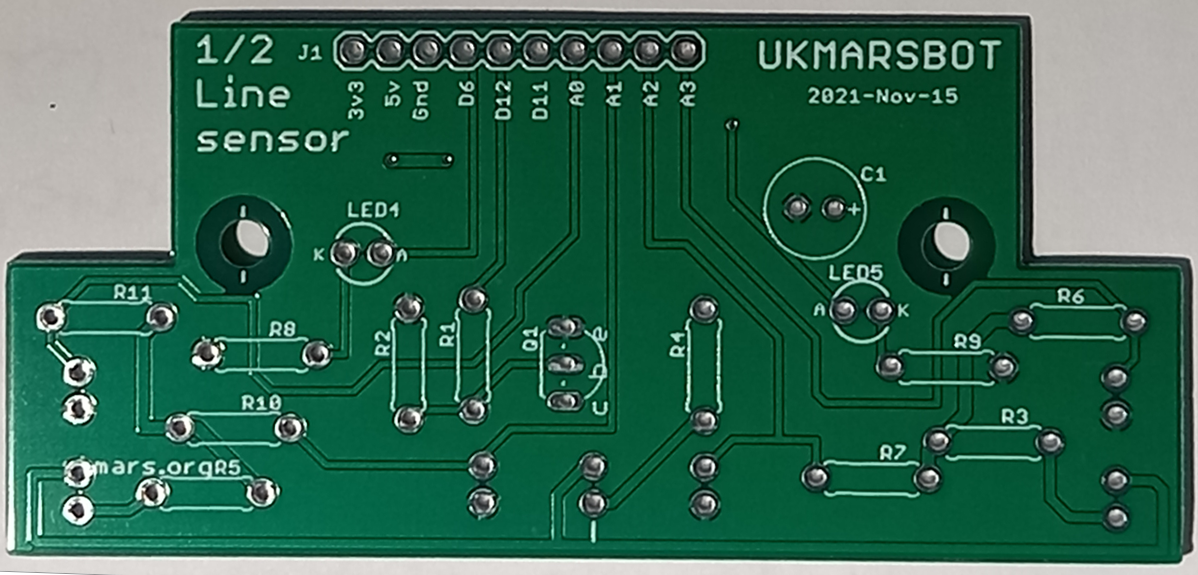 Line Sensor Assemblies - UKMARS
