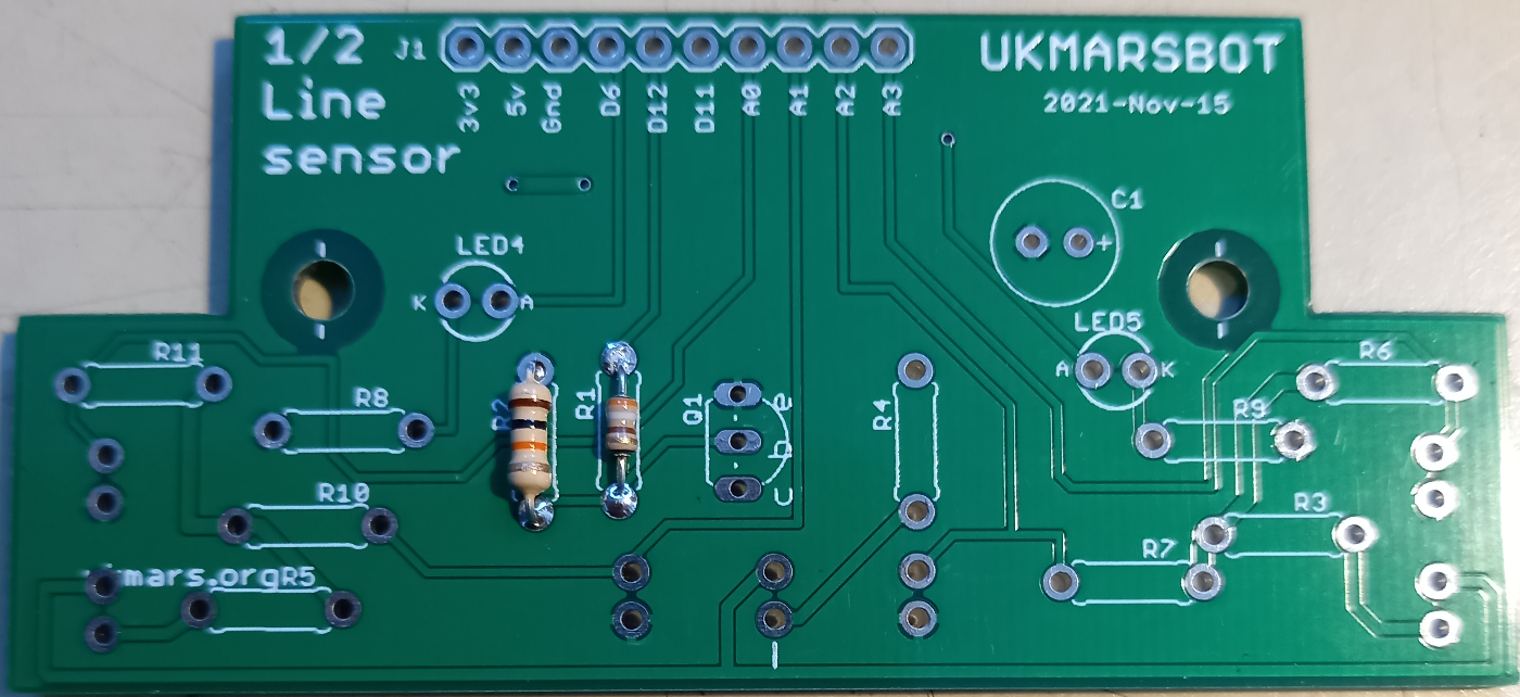 Line Sensor Assemblies - UKMARS