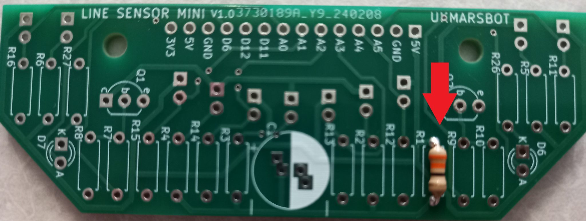 Line Sensor Assemblies - UKMARS