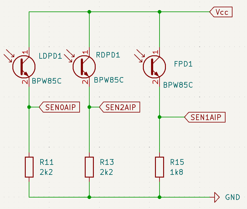 Wall Sensor PCB - UKMARS